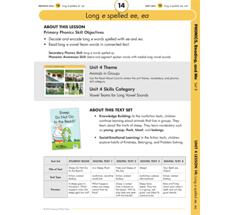 Phonics, Reading, and Me | Learning Without Tears