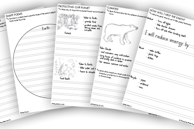 Earth Day Writing Activities | Learning Without Tears